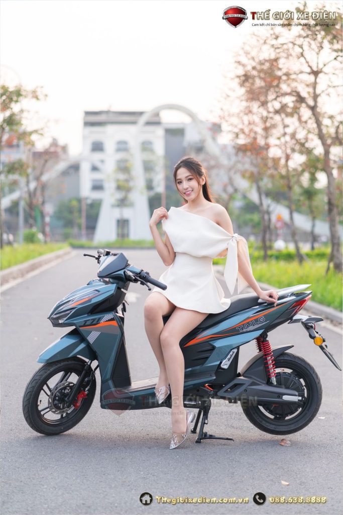 Xe Máy Điện Tailg T71 Vario 8 Acquy 23A 150km/1 lần sạc - Thế giới xe điện
